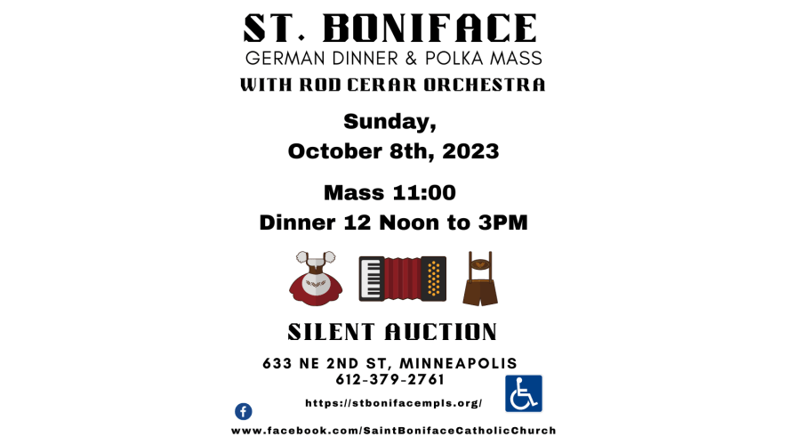 German Dinner – St. Boniface Catholic Church